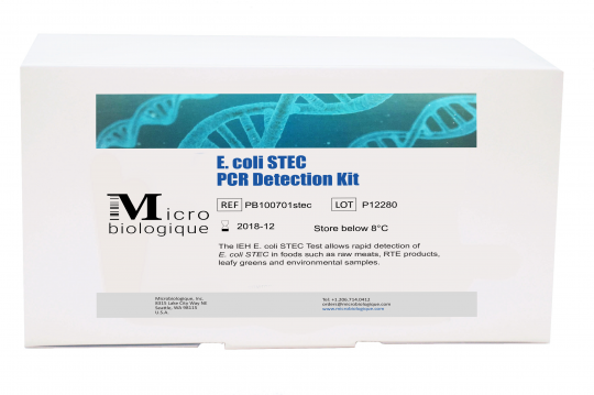E.coli (STEC) with Microbiologique Intimin Test Kit (AOAC RI 100701 ...