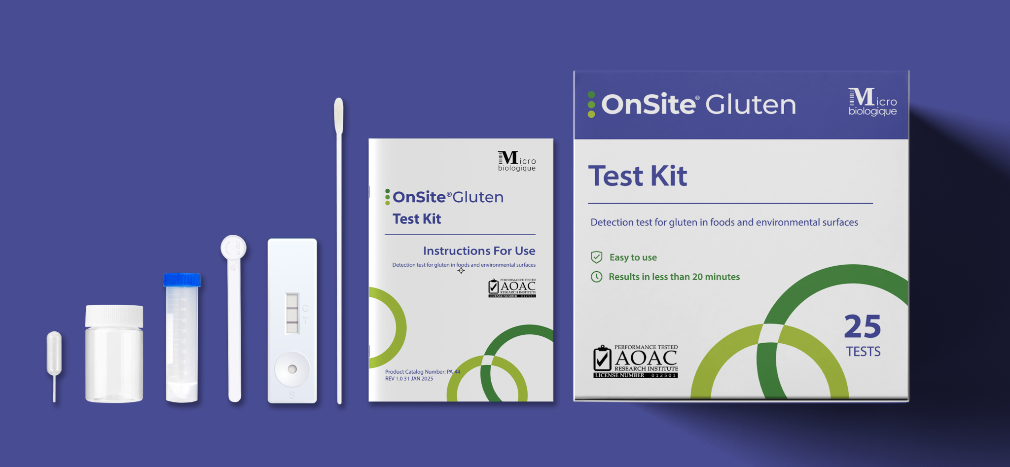 Gluten Lateral Flow – Microbiologique